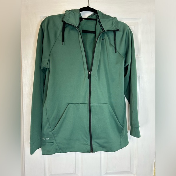 Nike | Jackets & Coats | Nike Dry Fit Zipper Hooded Jacket | Poshmark